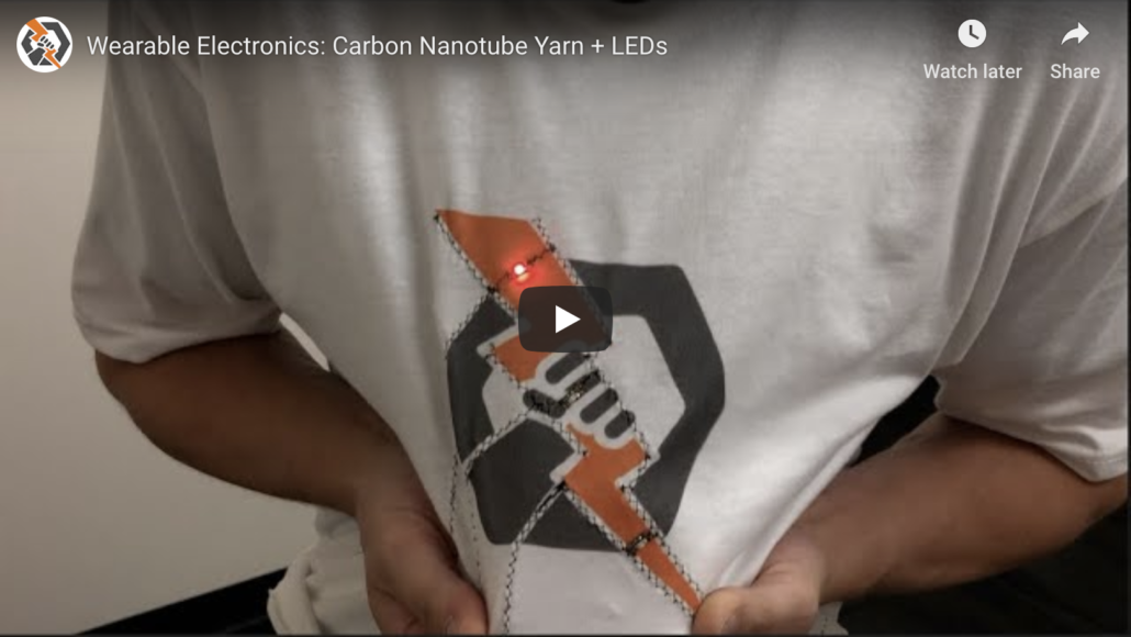 CARBON NANOTUBE SMART SHIRT - DexMat