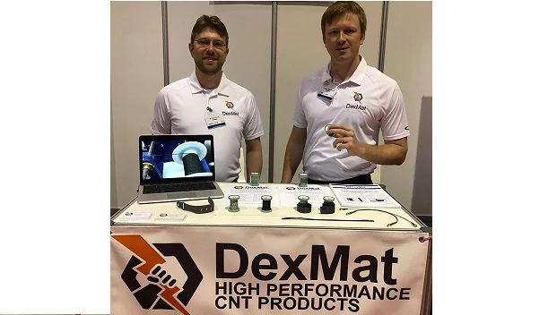 DEXMAT CARBON NANOTUBE WEARABLES IDTECHEX, SANTA CLARA, 2018 - DexMat